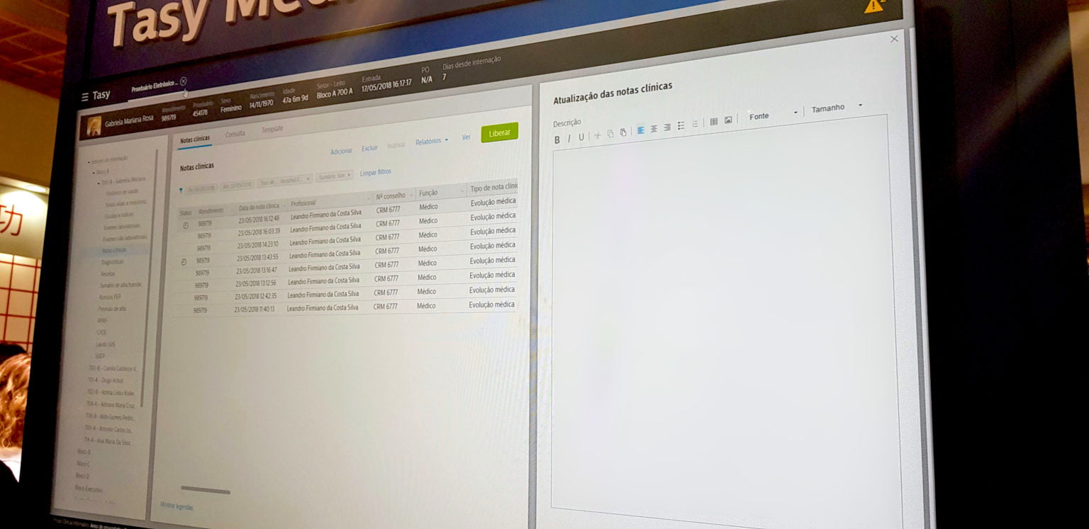Software Tasy contabiliza mais de mil sites instalados mundialmente ...